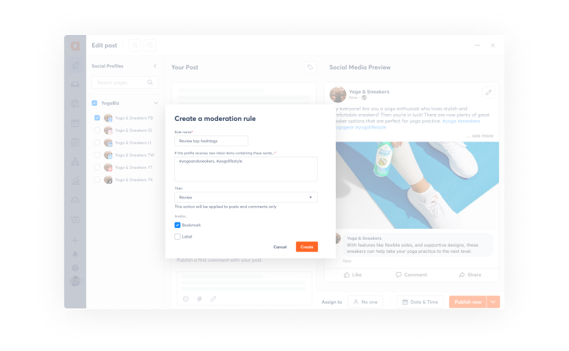 Facebook management tools | Agorapulse