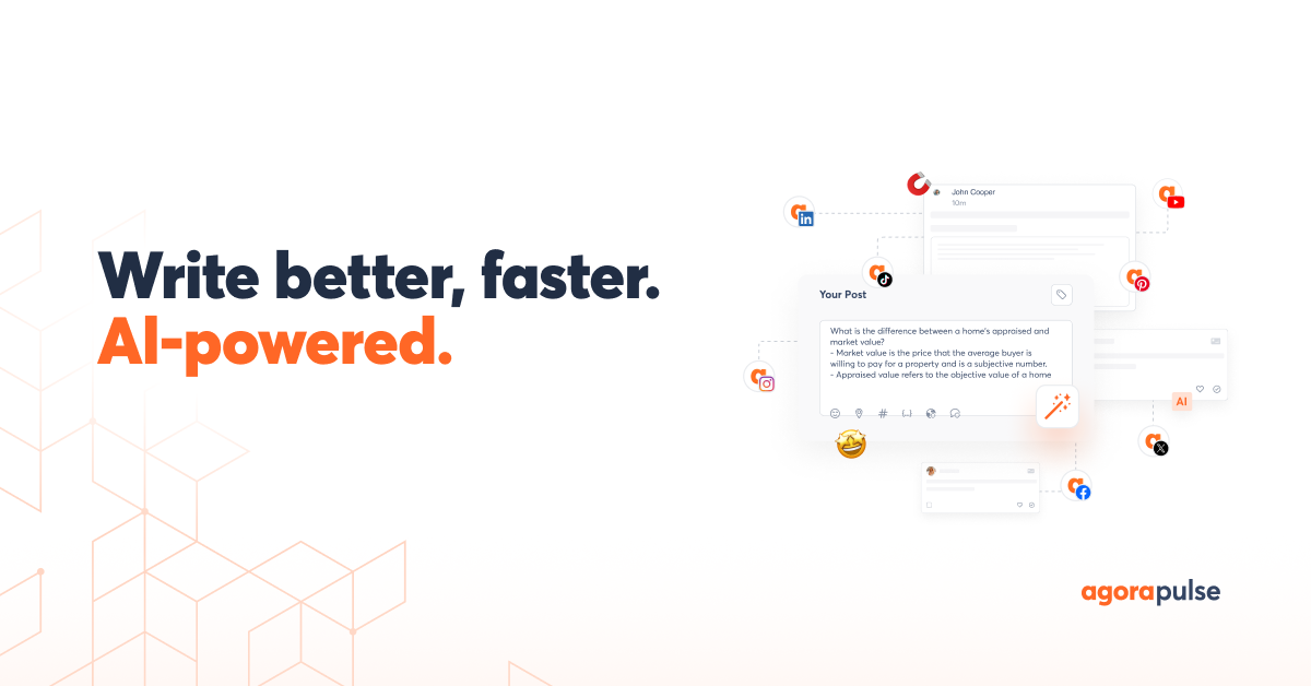 Writing Assistant by Agorapulse – Enhance your copywriting with AI