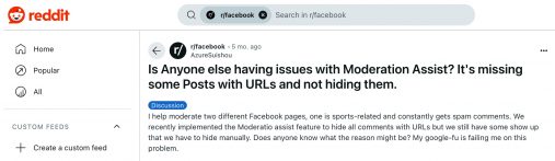 How to Simplify Facebook Comment Moderation