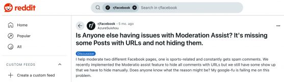 How to Simplify Facebook Comment Moderation