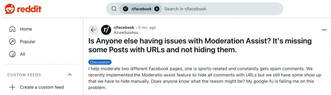 How to Simplify Facebook Comment Moderation