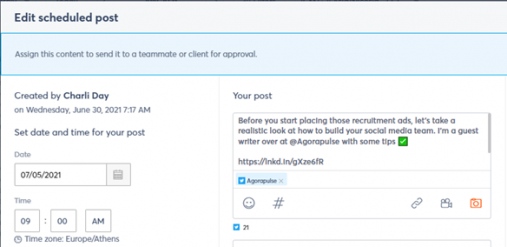 How to Create a Social Media Post Schedule That Is Realistic and Gets ...