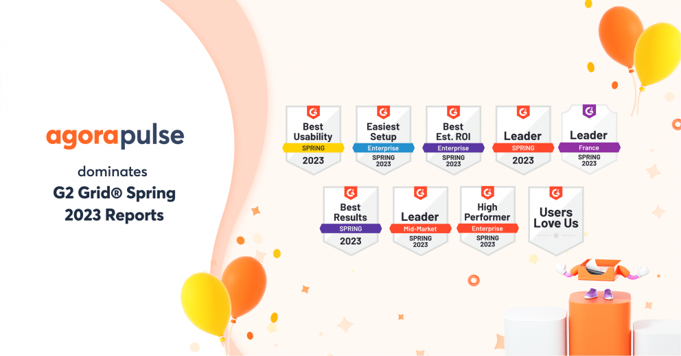 Agorapulse Dominates G2 Grid® Spring 2023 Reports with 22 Awards ...